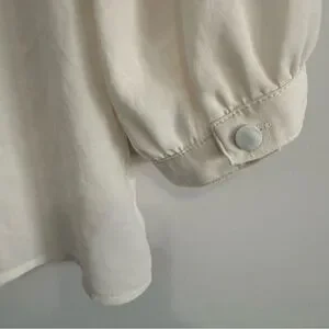 Maeve | Tops | Maeve By Anthropology Cream Lace Panel Blouse | Poshmark